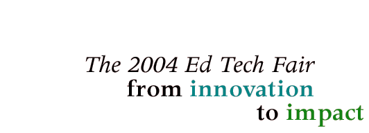 Ed Tech Fair - 2004