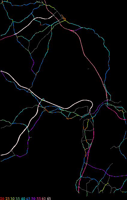 Massachusetts Speed Limit Maps